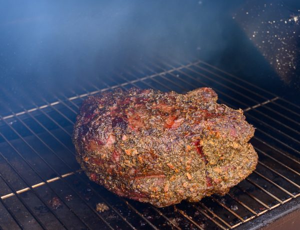 Smoked Rib Roast - Thriving on Real Food