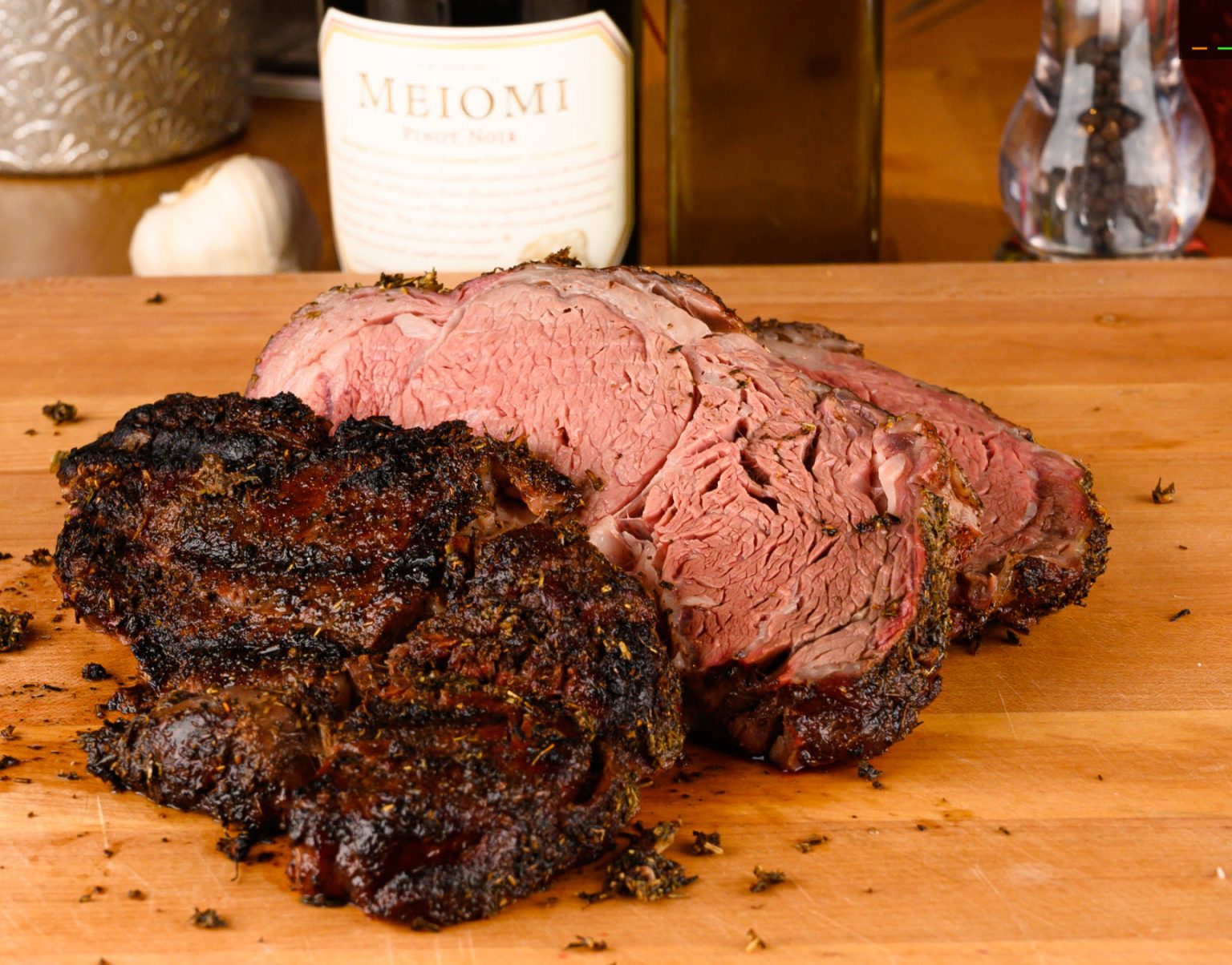 Smoked Rib Roast - Thriving on Real Food