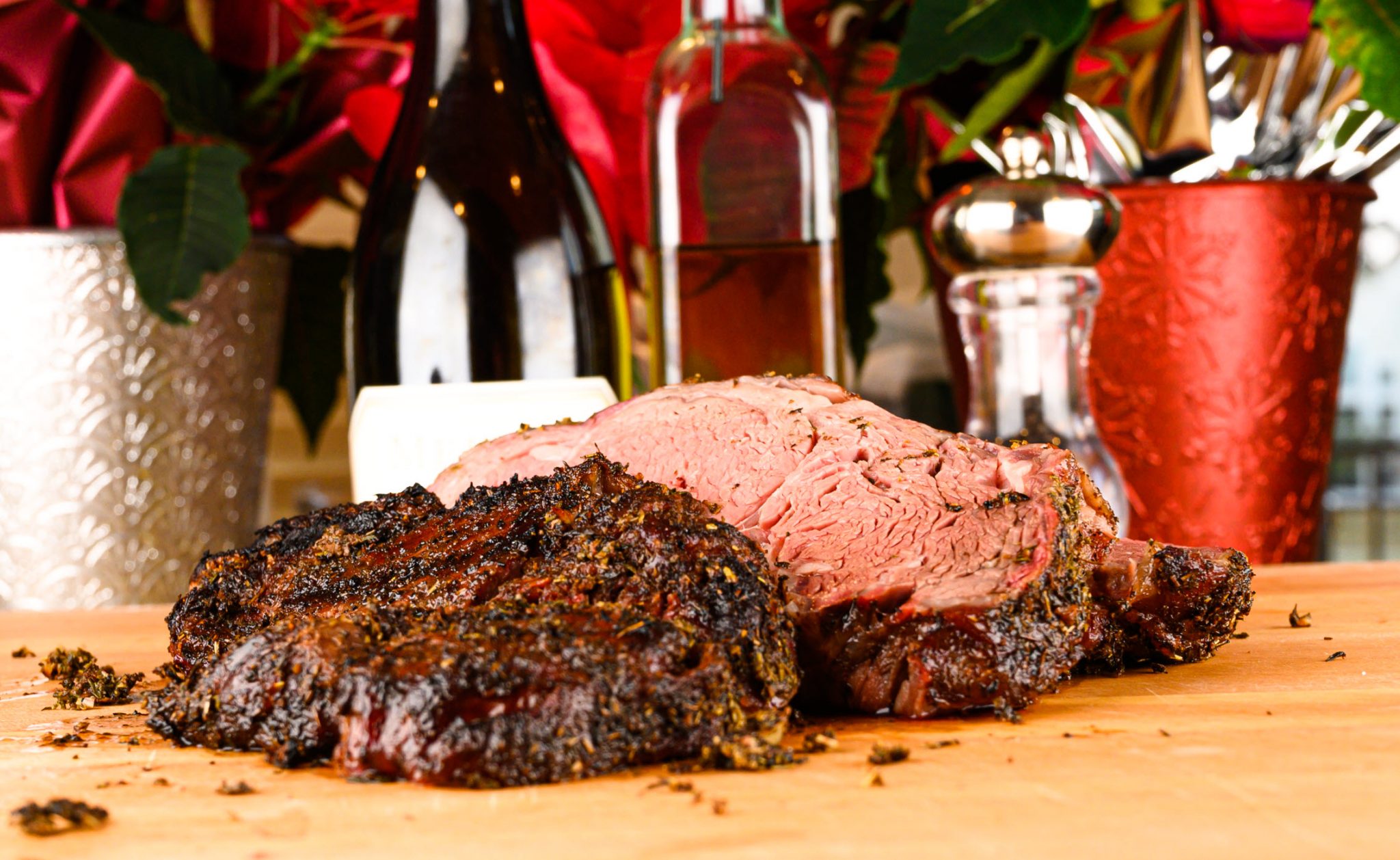 Smoked Rib Roast - Thriving on Real Food