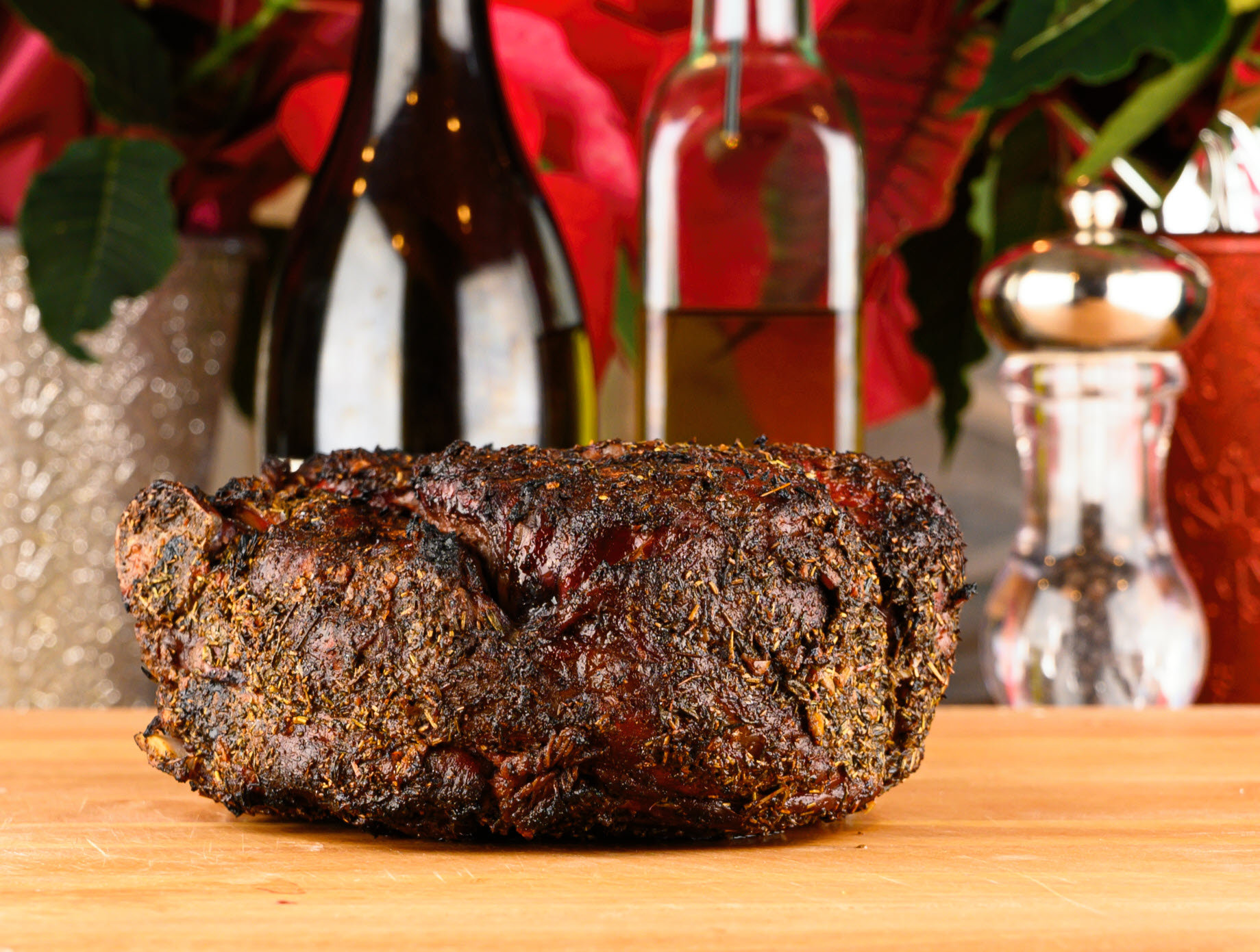 Smoked Rib Roast - Thriving on Real Food